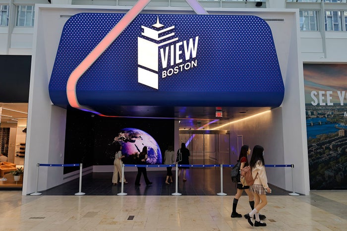 See photos of View Boston, a new 3-story attraction atop the Prudential