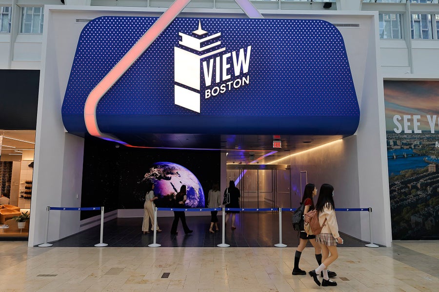 See photos of View Boston, a new 3-story attraction atop the Prudential