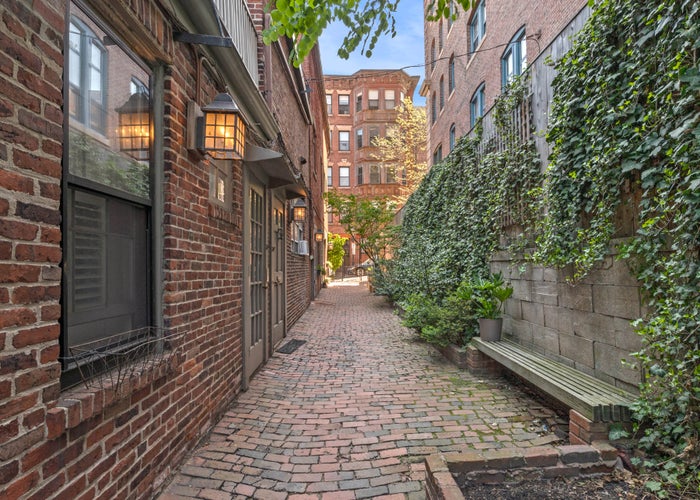 On Beacon Hill, a studio in a former stable for $415k