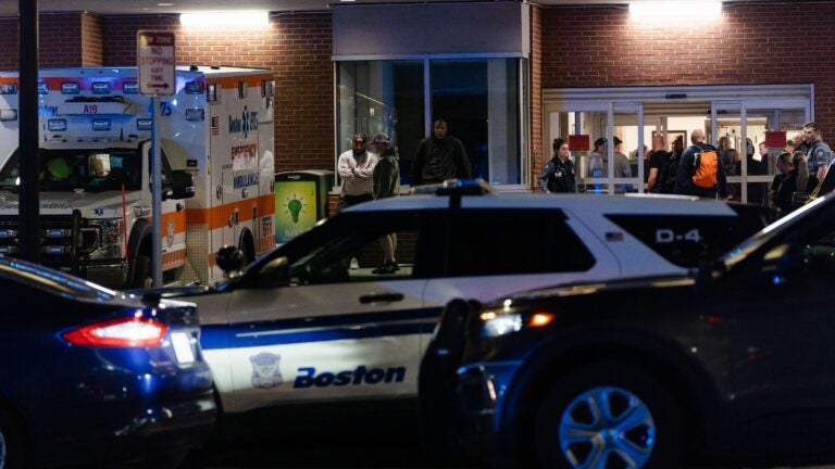 Boston police officer shot during robbery; 2 other officers injured