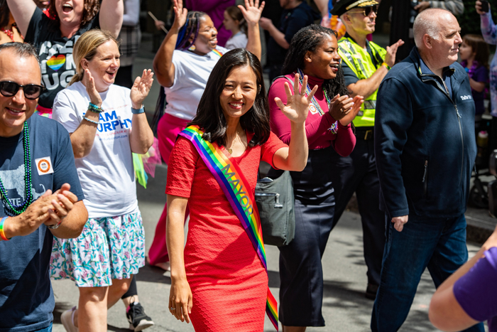 23 photos and videos from Saturday's Boston Pride parade