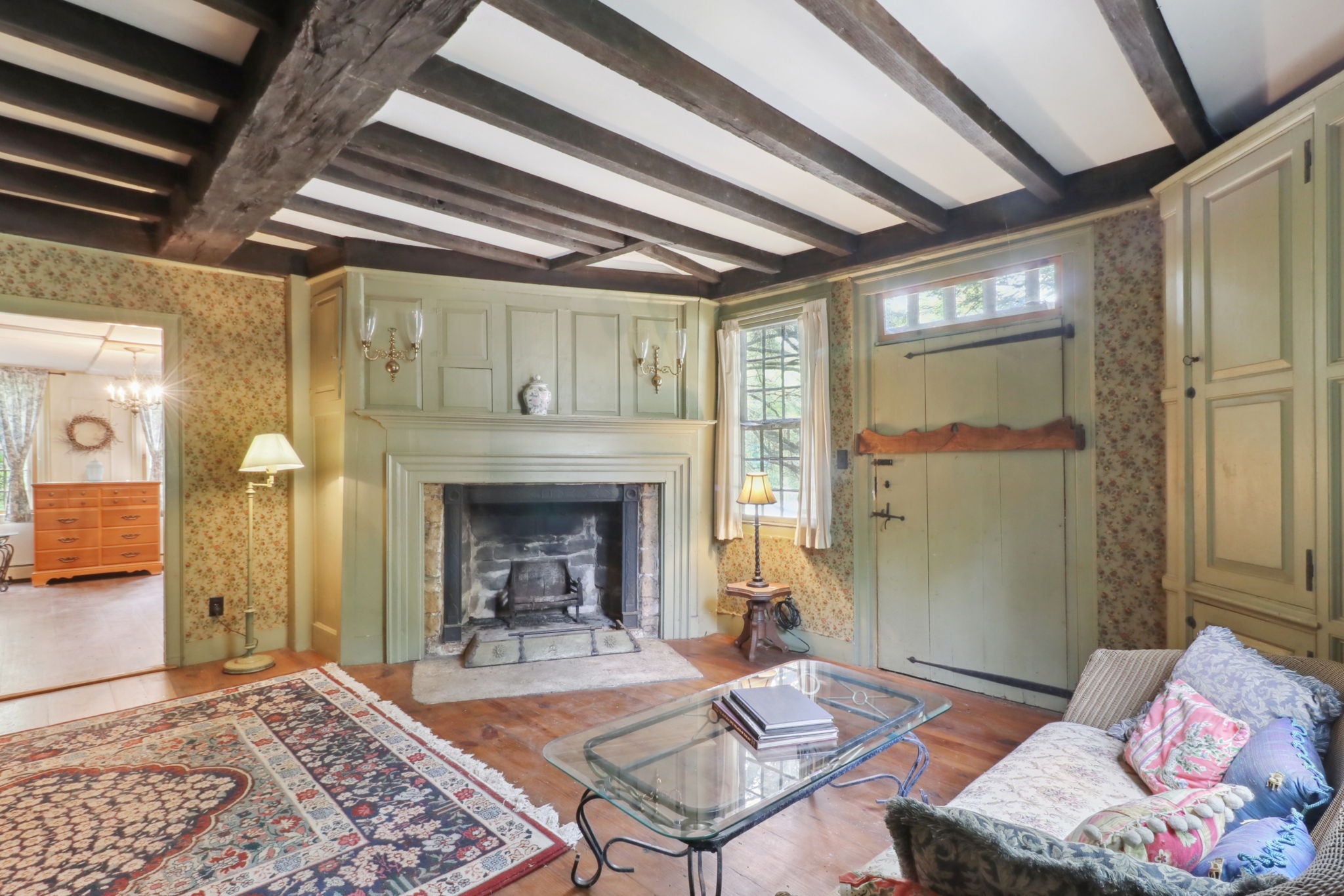 For $895k, a pre-Revolutionary War tavern-turned-home in Conn. See inside.