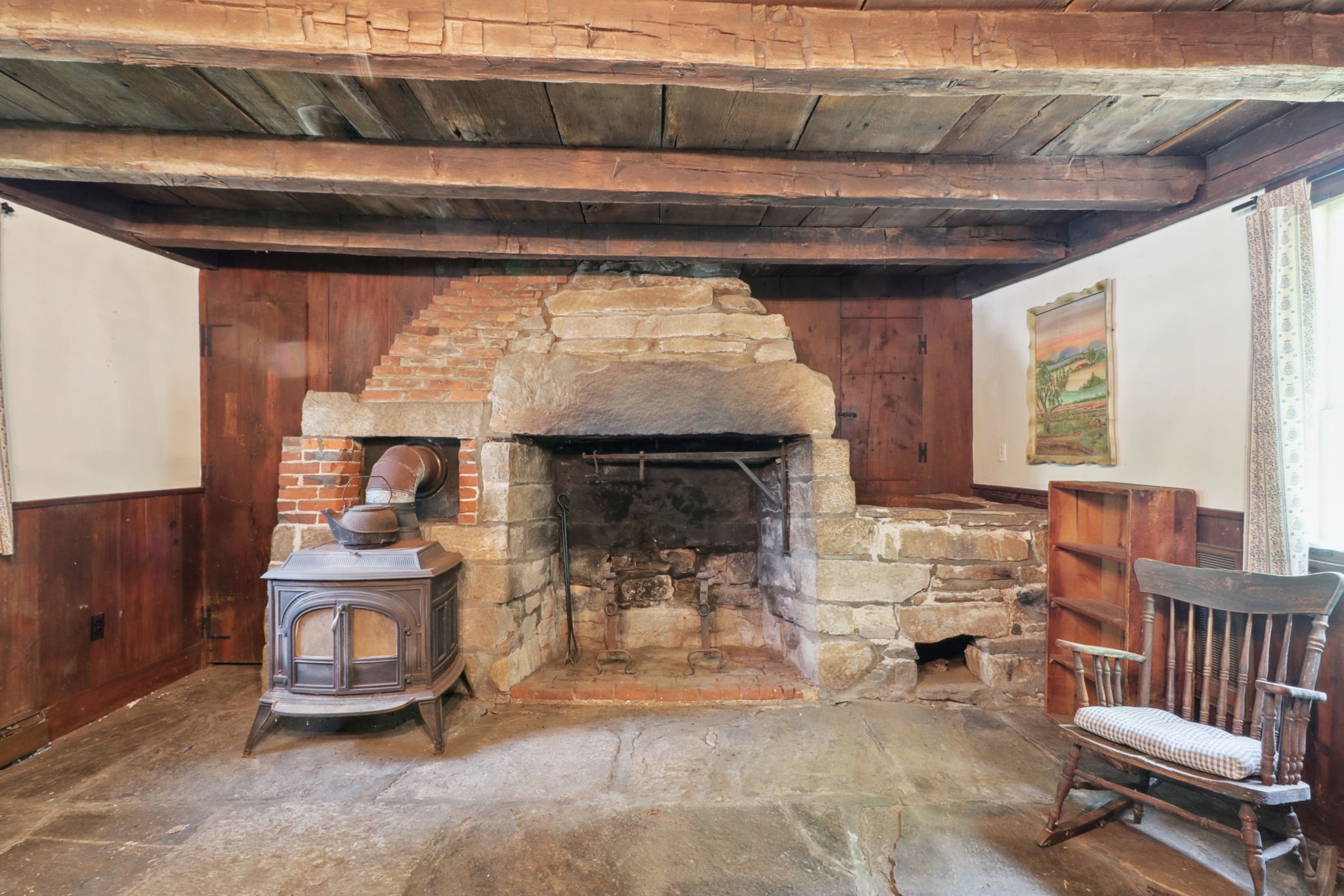 For $895k, a pre-Revolutionary War tavern-turned-home in Conn. See inside.