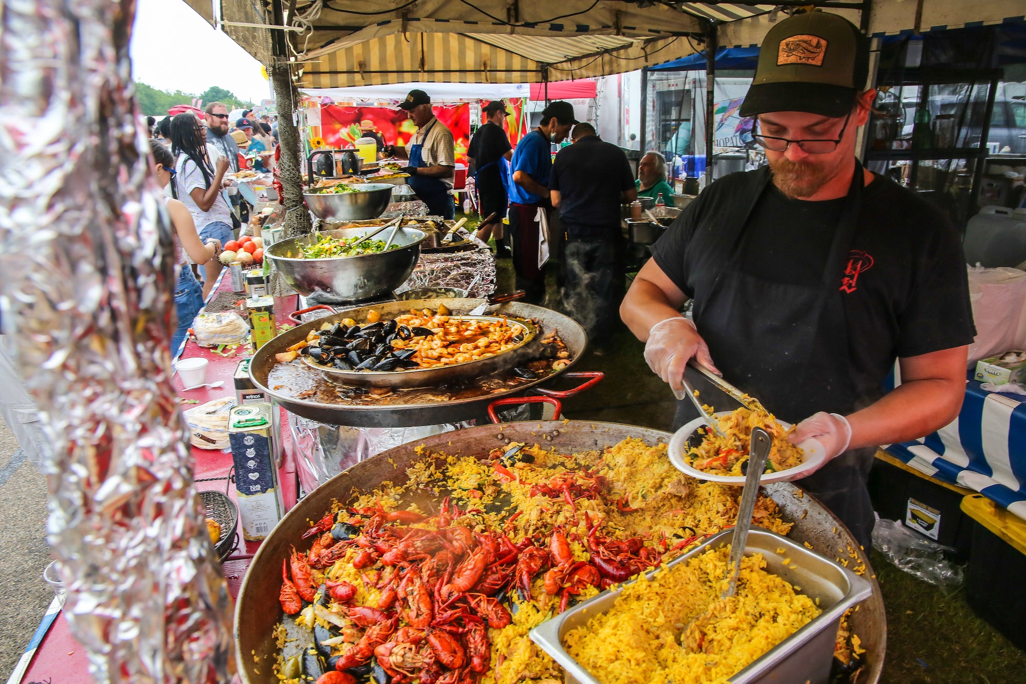 Festivals and food store