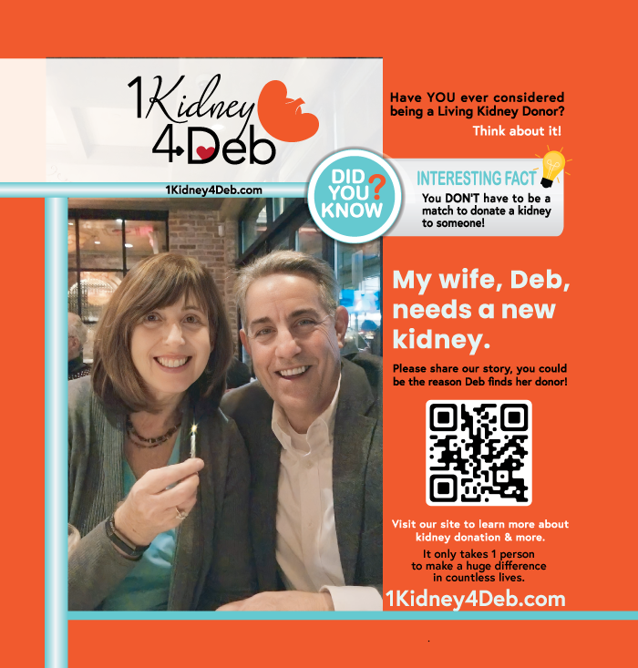 The story behind those T ads looking for a kidney