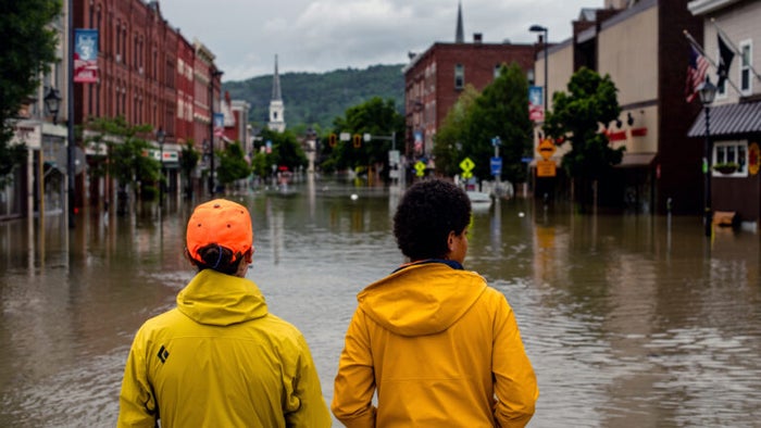 Vermont floods: Montpelier braces as dam nears capacity
