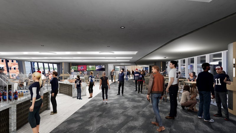 Gillette Stadium: Renderings show new lighthouse and video board