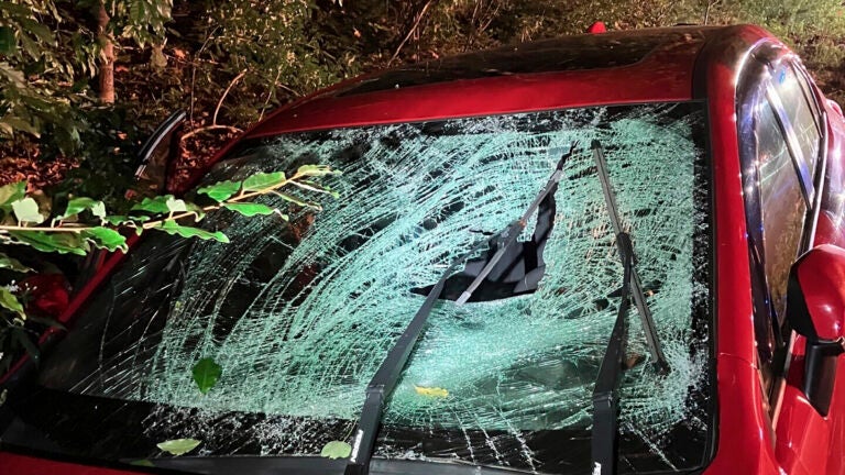 Maine police: Driver on drugs swerved off road, hit 4 troopers