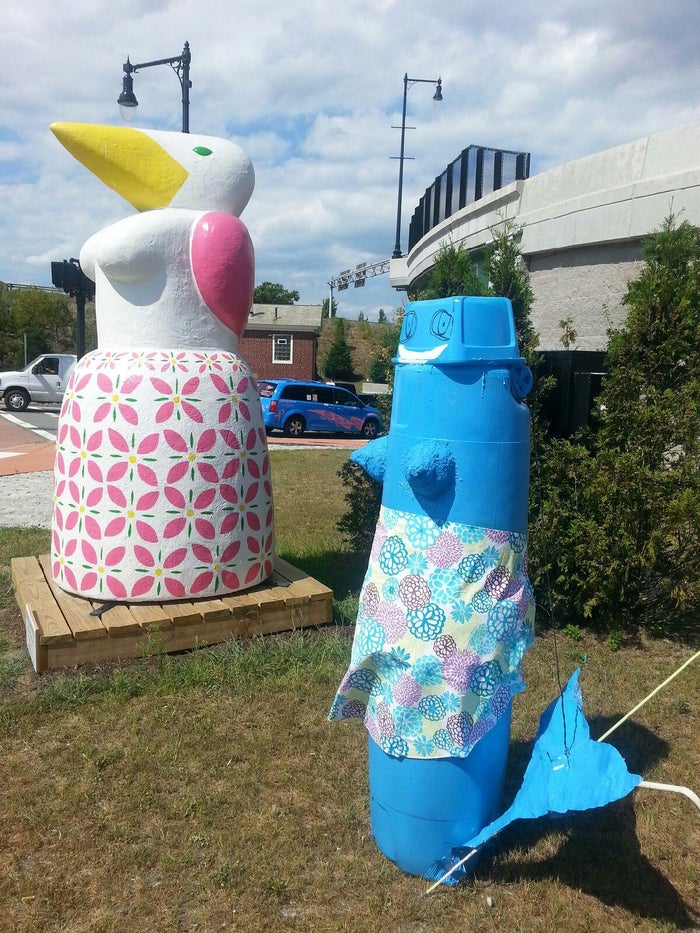 In New Bedford, the ‘sexy seagull’ is ruffling feathers once again