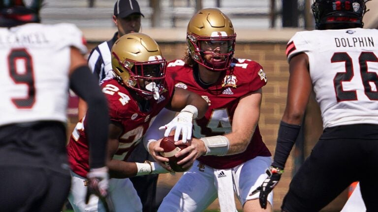 Who gets the call for BC at QB: Morehead or Castellanos?