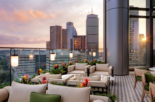 Take a look inside the newly opened Raffles Boston