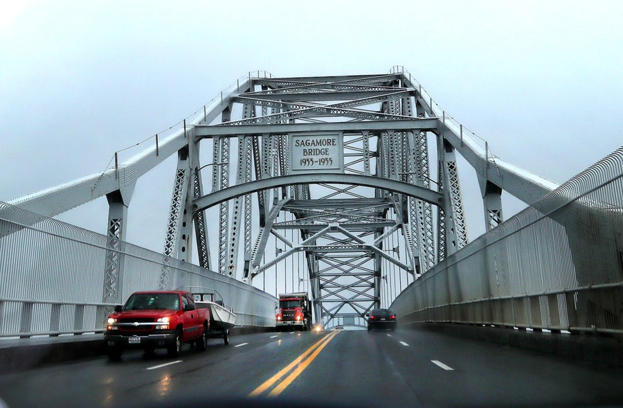 Canton bridge ‘remains undefeated’ after truck gets ‘Storrowed’
