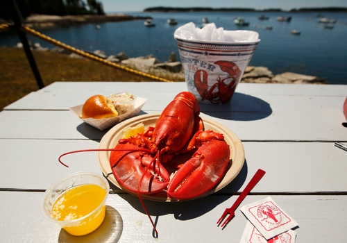 Did New England prisoners really eat lobster in colonial times?