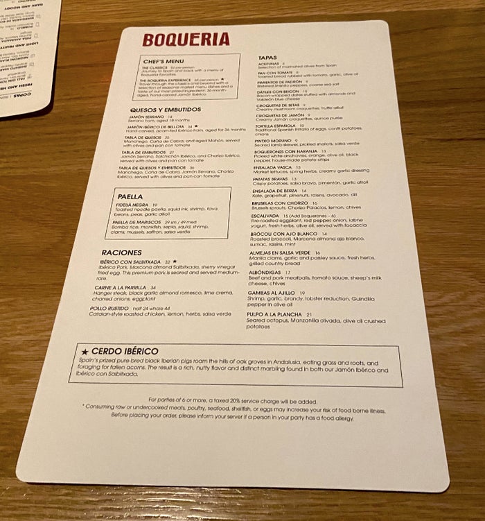What to order at Boqueria Seaport | Boston.com
