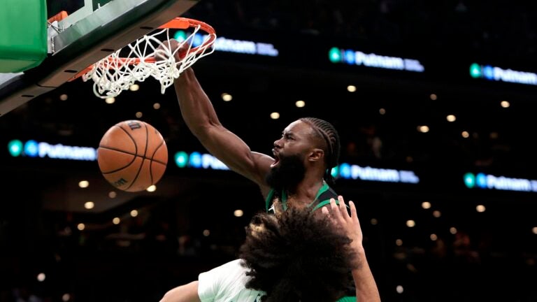 What Jaylen Brown said about a possible dunk contest appearance