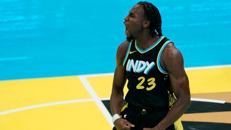 Aaron Nesmith: Pacers beating Celtics was a 'little revenge game'