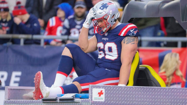 Patriots place OL Cole Strange on injured reserve