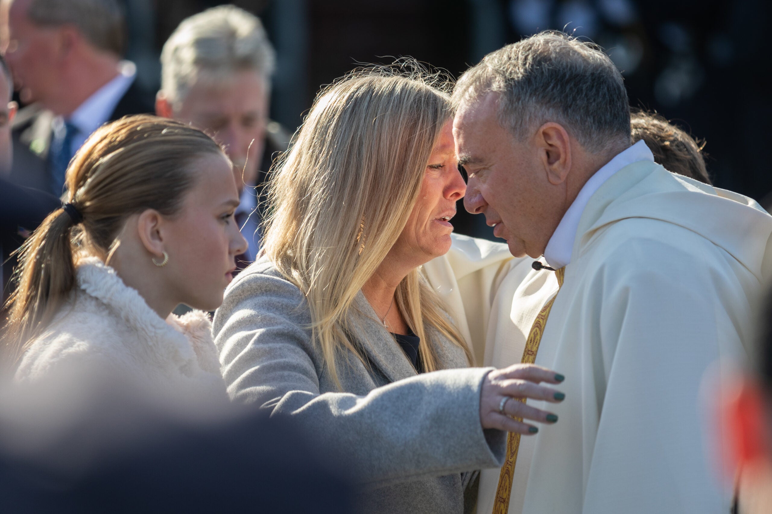 Photos: Thousands mourn Waltham Police Officer Paul Tracey at funeral