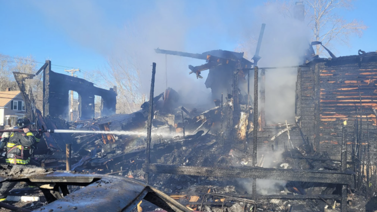 Four displaced, East Bridgewater home a “total loss” after fire