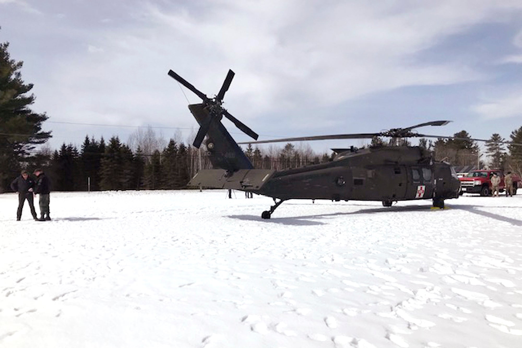 A Mass. man who crashed a snowmobile into a parked Black Hawk ...