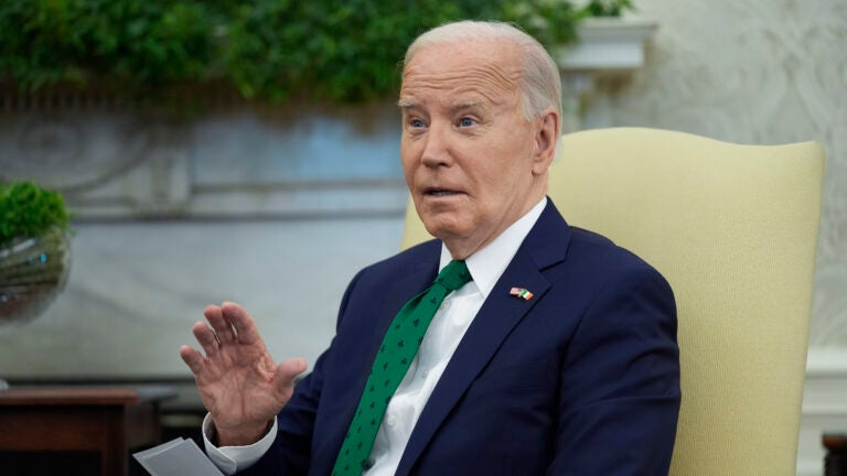 Biden takes jabs at Trump during Gridiron dinner in DC