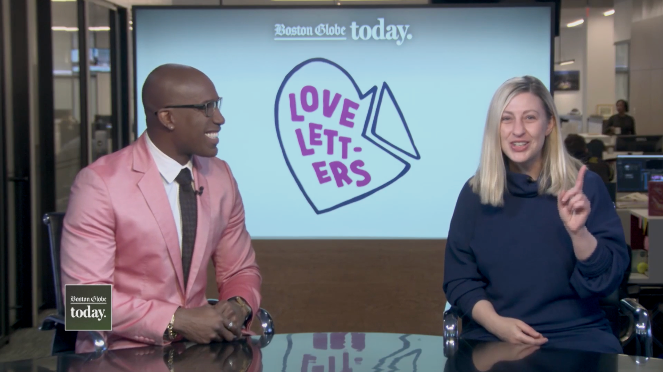 Watch: Gov. Maura Healey and her partner join Love Letters