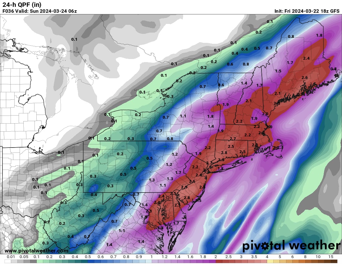 Spring storm packing snow, wind and rain hits New England