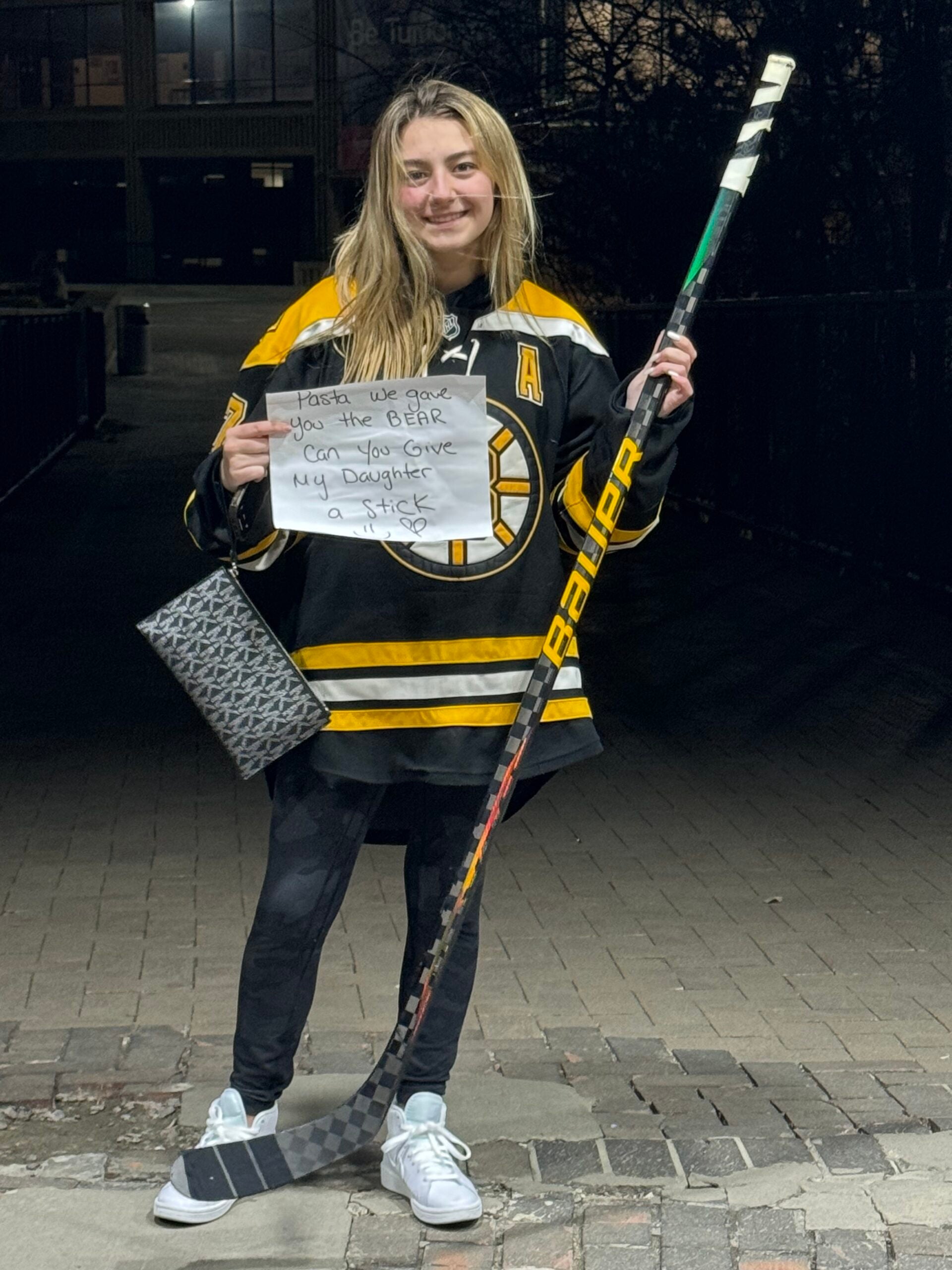 Meet ‘Little B’ and the Bruins fans behind David Pastrnak’s bear suit
