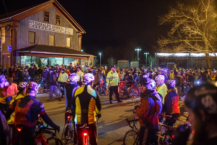 Cyclists gear up for annual Boston Marathon midnight bike ride | Boston.com