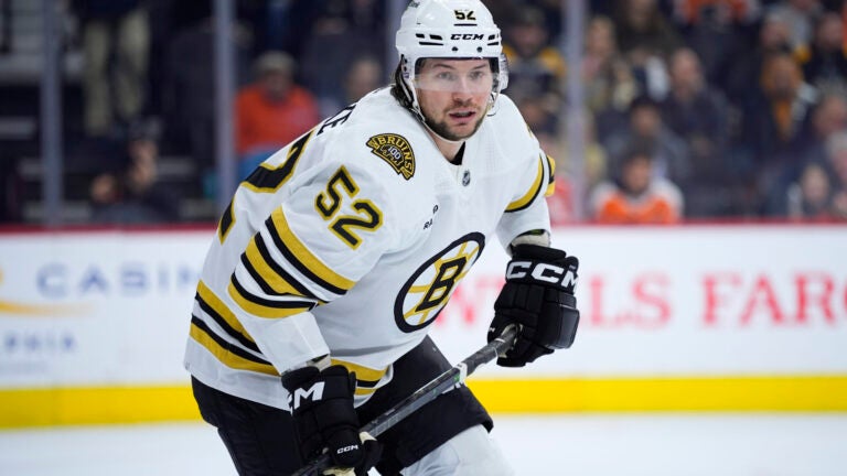 Bruins defenseman Andrew Peeke ‘week to week’ with injury
