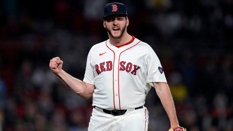Red Sox credit reliever who 'saved the day' in win vs. Angels