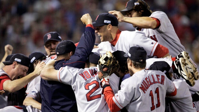 Watch the Red Sox’ Opening Day ceremony honoring 2004 team