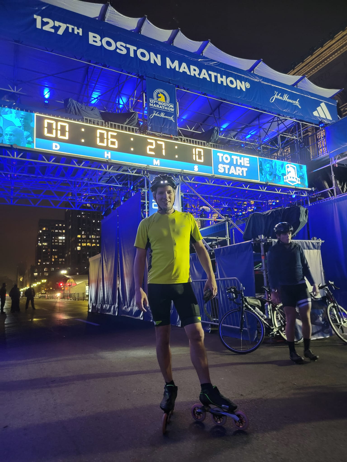Cyclists gear up for annual Boston Marathon midnight bike ride | Boston.com