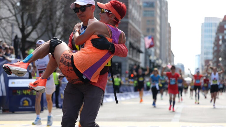 Here's how many runners needed medical attention during Monday's balmy ...