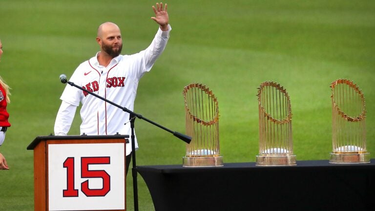 Dustin Pedroia pleads his case for Baseball Hall of Fame induction