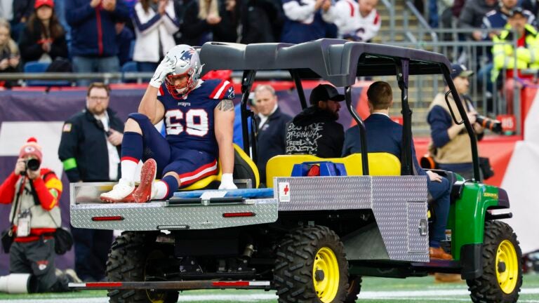 When Patriots guard Cole Strange could possibly return