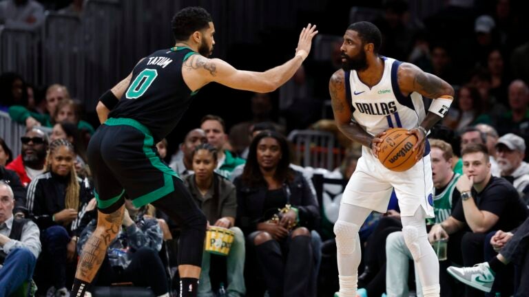 Jayson Tatum holds 'great memories' with Kyrie Irving