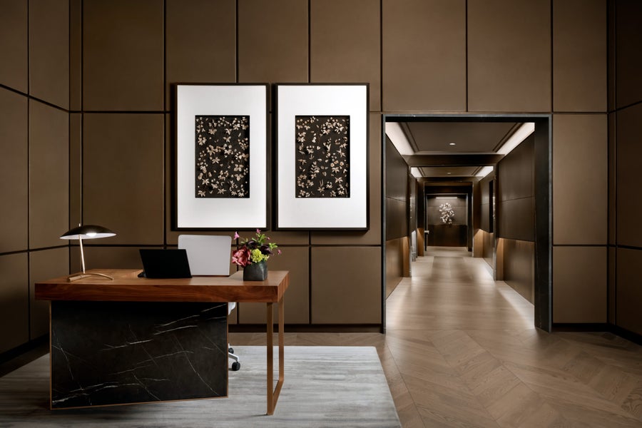 See inside the Raffles unit listed for $35k a month