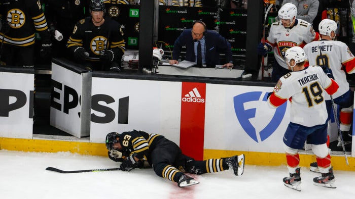 Montgomery not happy with Sam Bennett's punch on Marchand