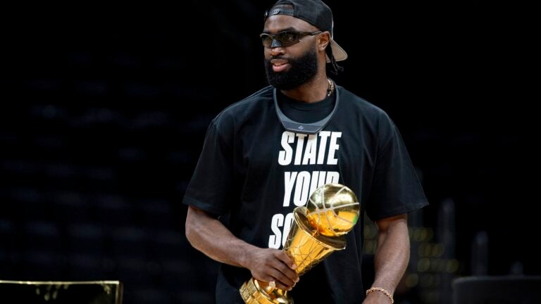 Jaylen Brown reveals how pool training transformed his body