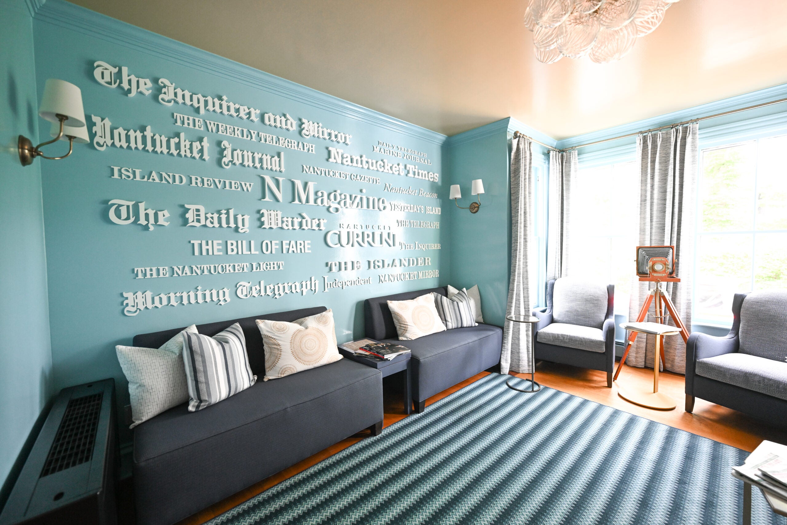 Look inside Nantucket's new 76 Main Ink Press Hotel