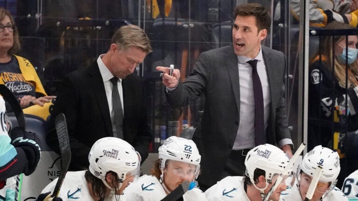 Jay Leach returns to Bruins as Jim Montgomery reshuffles staff