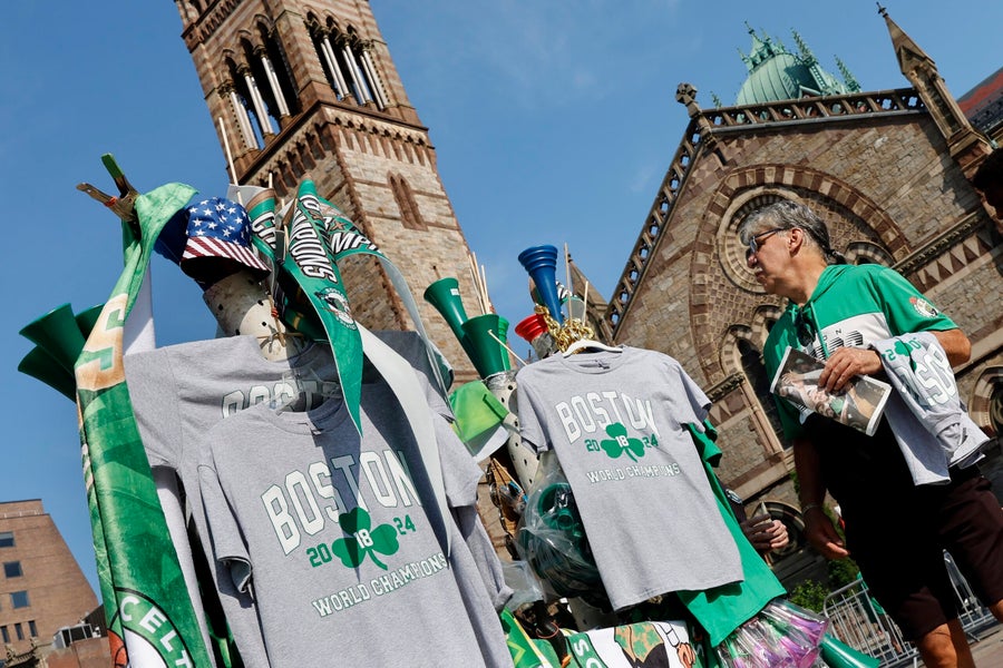 Photos: Scenes from the 2024 Celtics championship parade