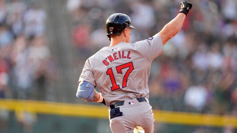 Tyler O'Neill's 2 HRs lead Red Sox over Rockies, 6-0