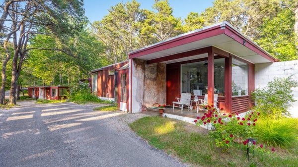 There’s a mid-century modern cottage colony for sale on Cape Cod