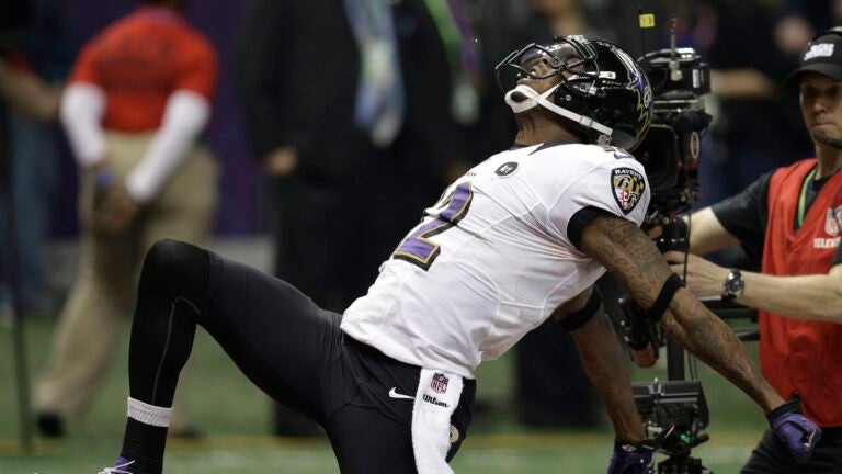 Jacoby Jones, a star of the Ravens' most recent Super Bowl title run ...