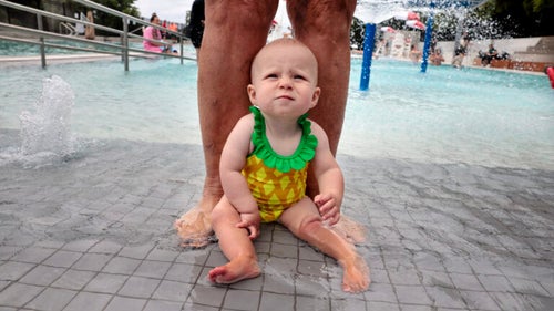 Photos: Joy in Charlestown as public pool finally reopens