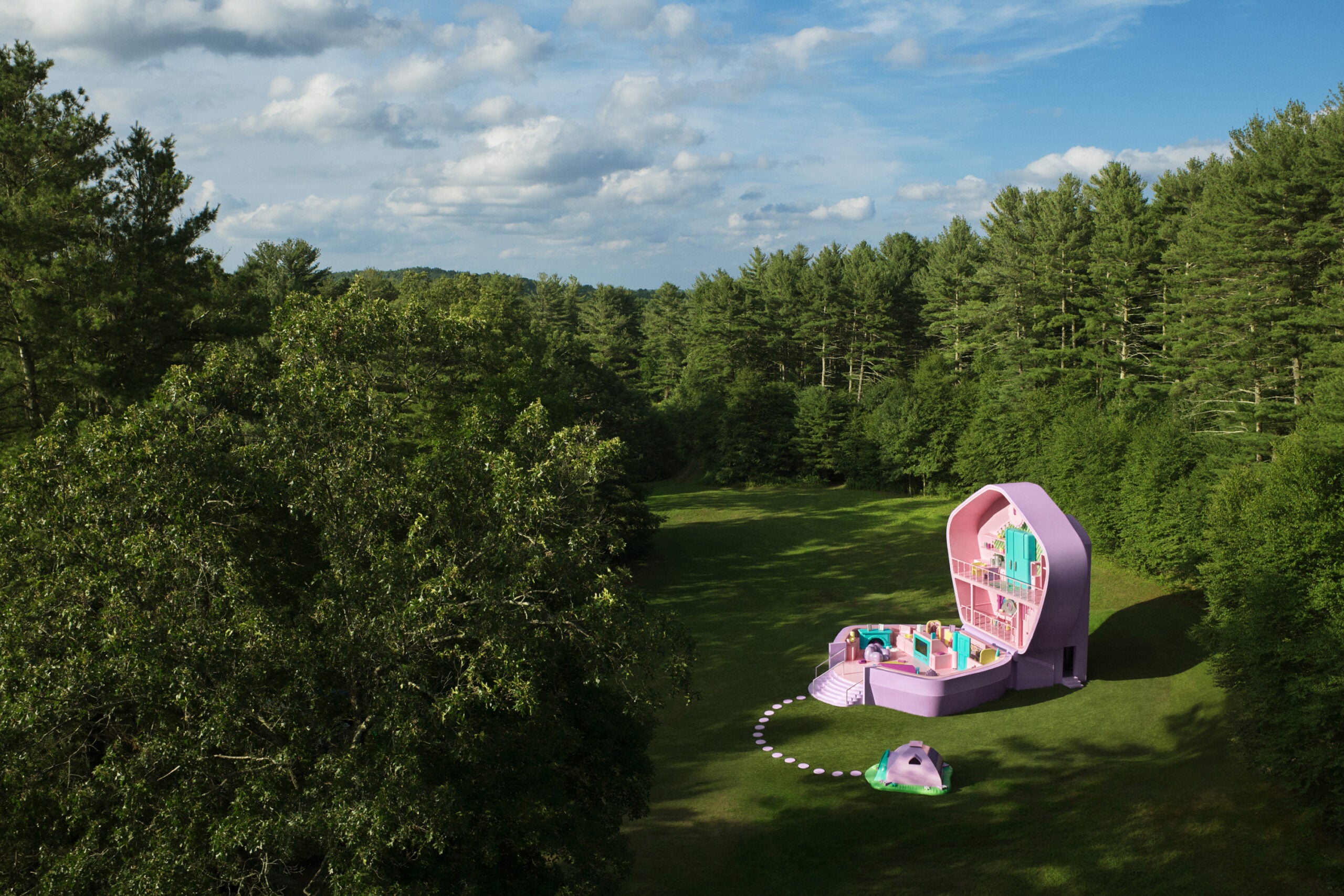 See inside: A life-sized Polly Pocket house in Littleton