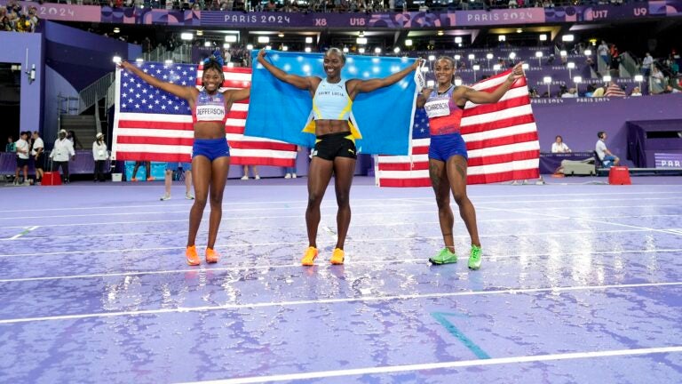 Sha'Carri Richardson runs for silver medal in 100-meter dash