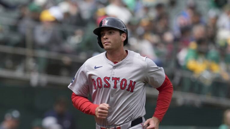 Triston Casas admits he's still playing through pain in return